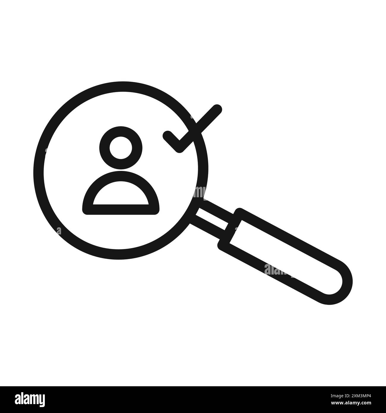 Hiring icon Black line art vector in black and white outline set ...