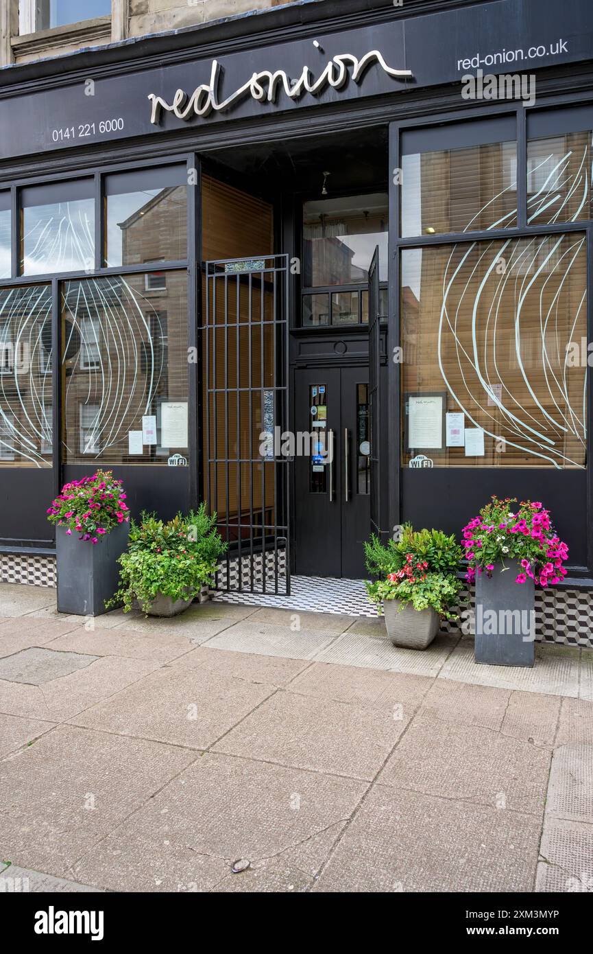 Glasgow red onion restaurant hi-res stock photography and images - Alamy