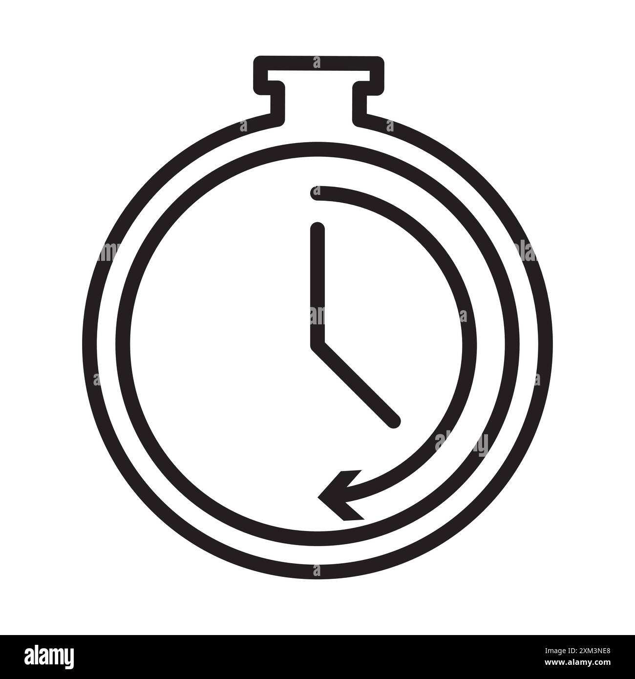 Quick time icon Black line art vector in black and white outline set ...