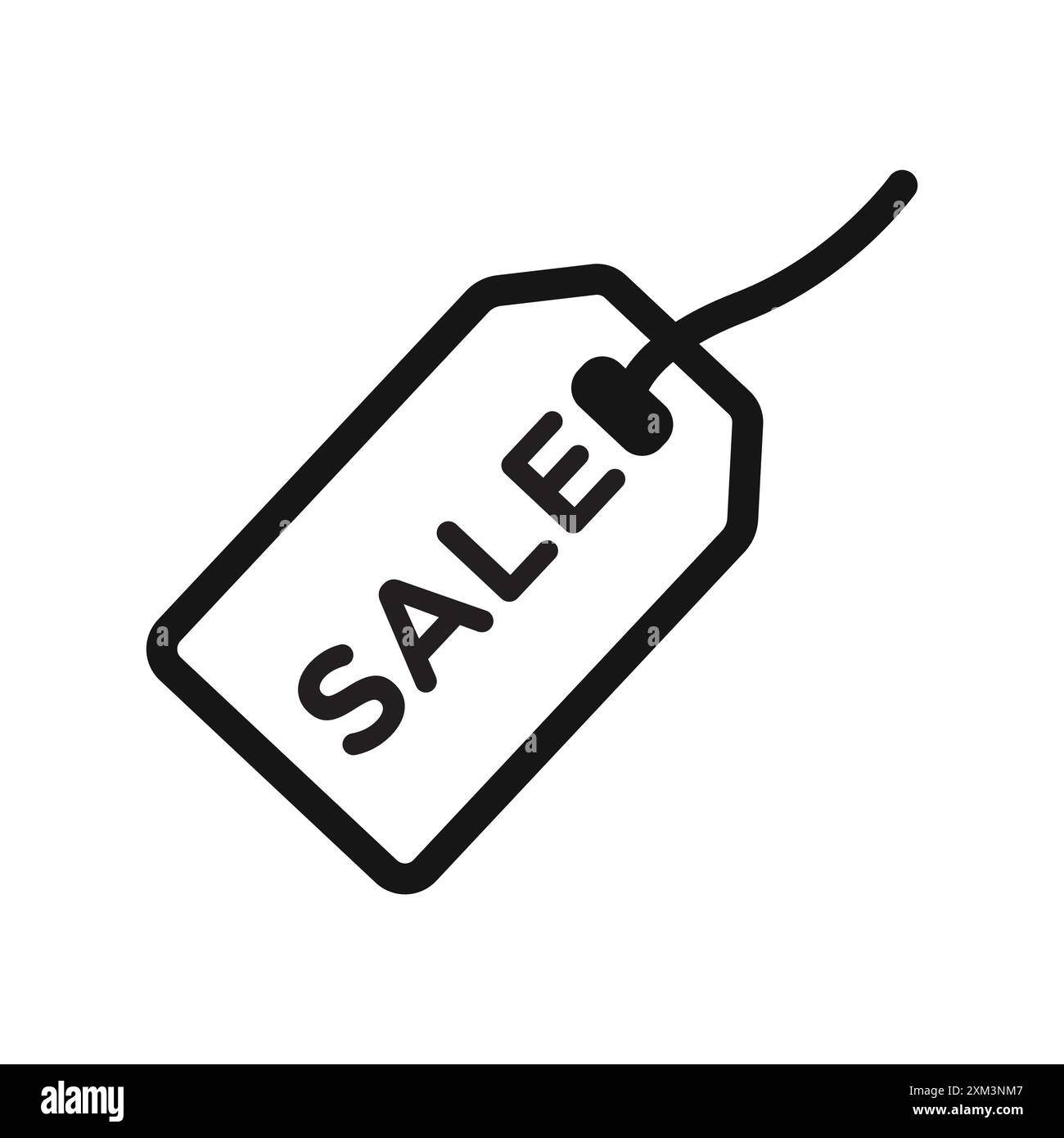 sale icon Black line art vector in black and white outline set ...