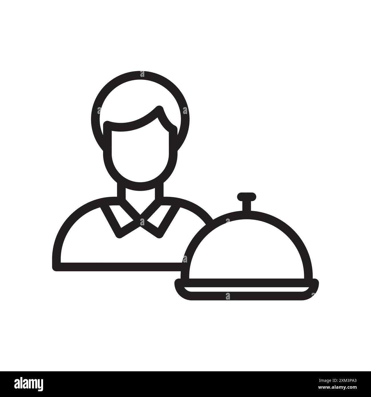 Cook server waiter hi-res stock photography and images - Alamy