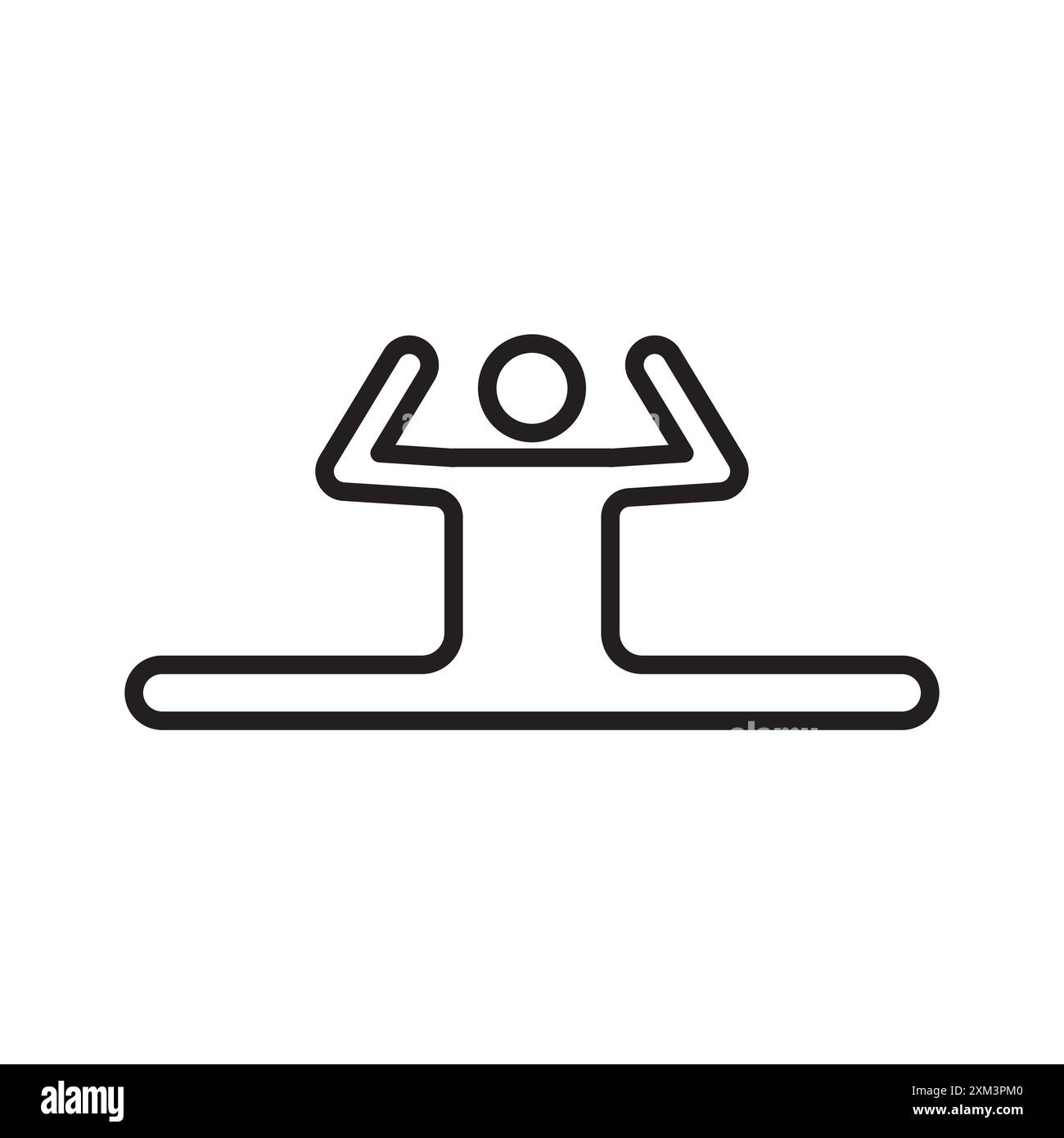 Pilates silhouette collection hi-res stock photography and images - Alamy