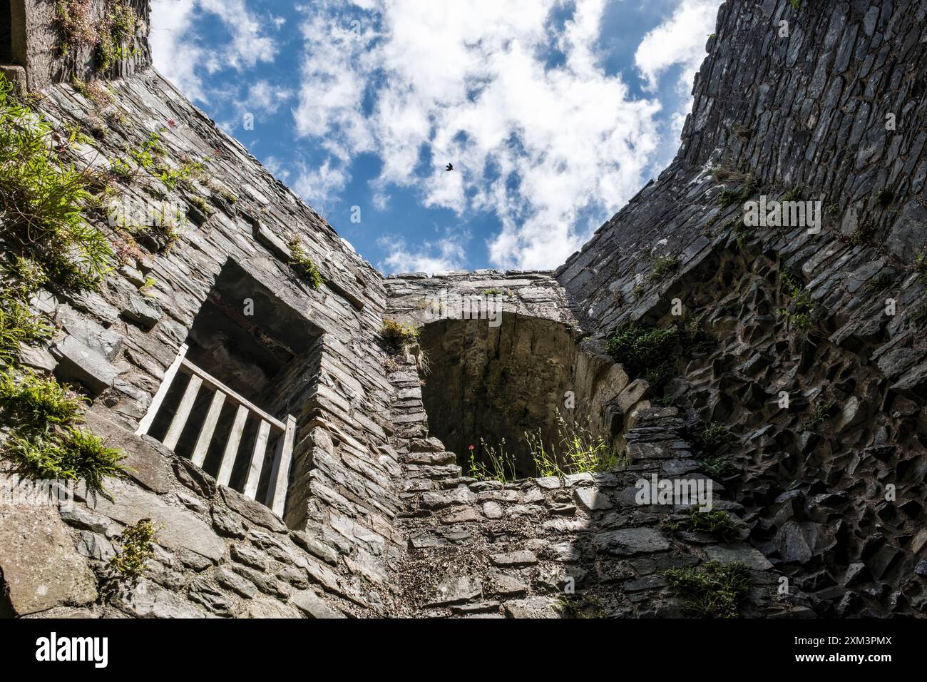 Prison tower in harlech castle hi-res stock photography and images - Alamy