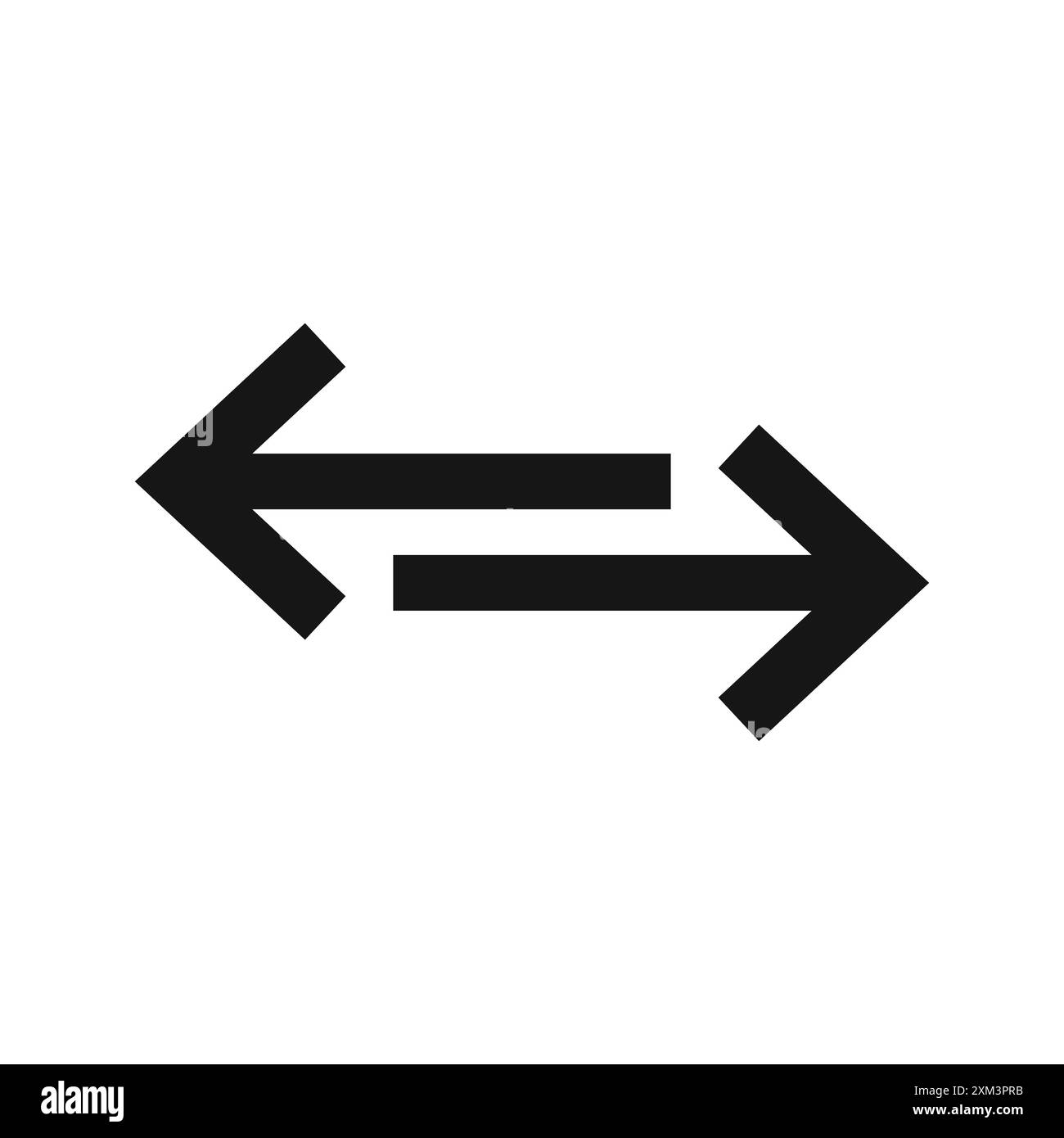 Swap icon Black line art vector in black and white outline set collection sign Stock Vector ...