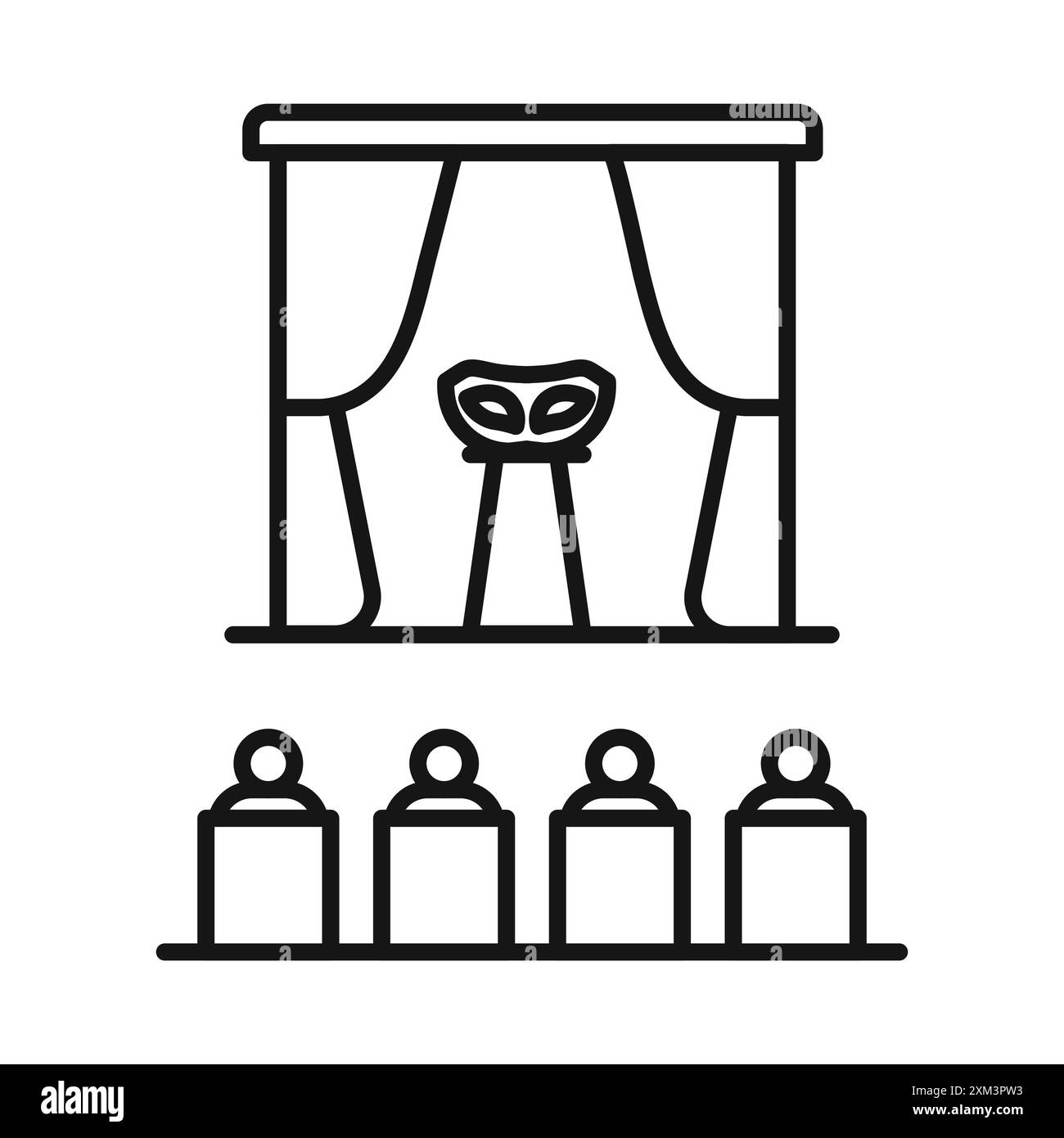 Set up in tv Stock Vector Images - Alamy