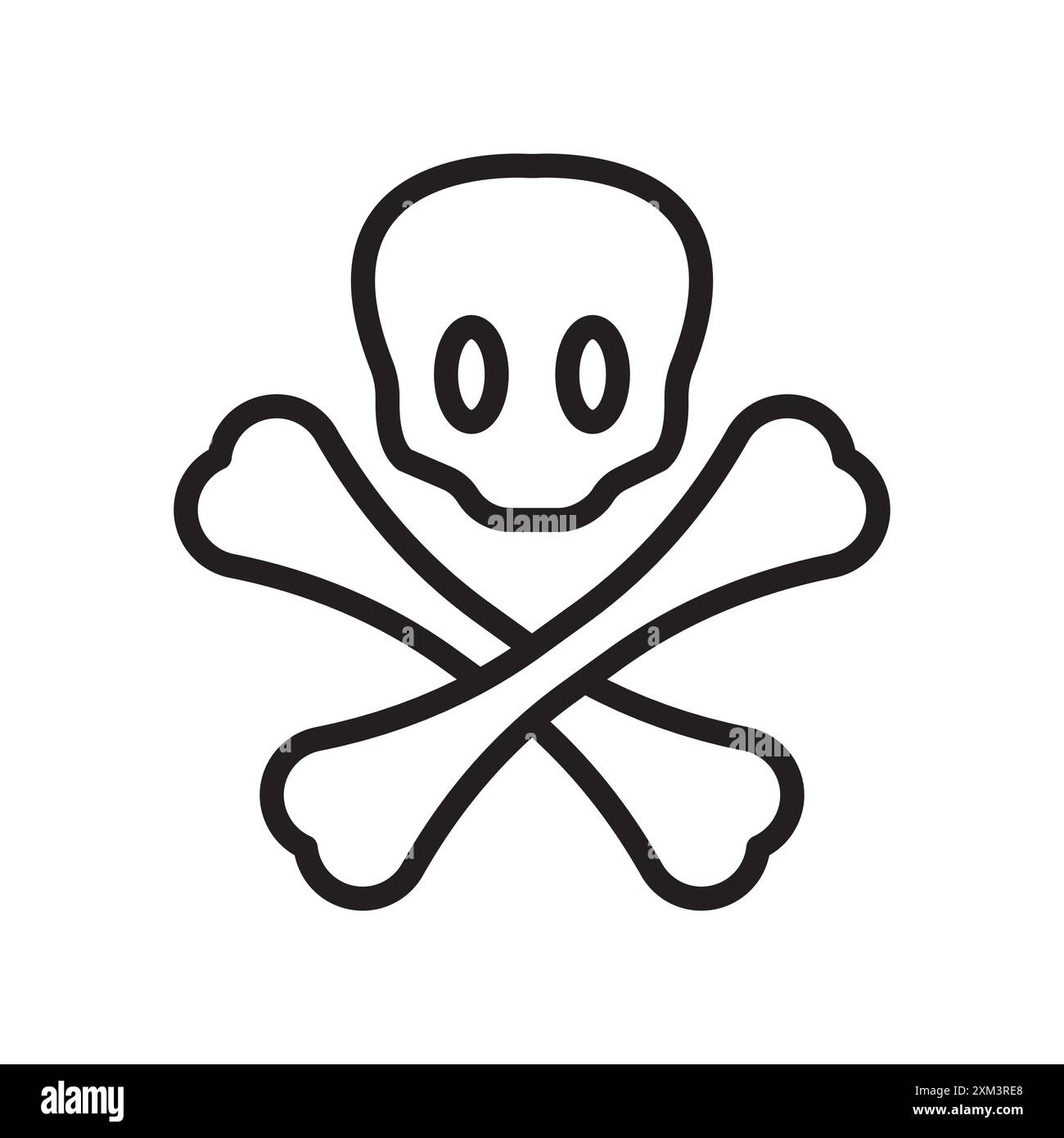 Toxic product icon Black line art vector in black and white outline set ...