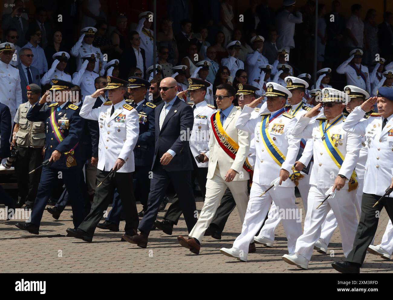 GYE CEREMONY AND ARMY PARADE Guayaquil, Thursday July 25, 2024 The ...
