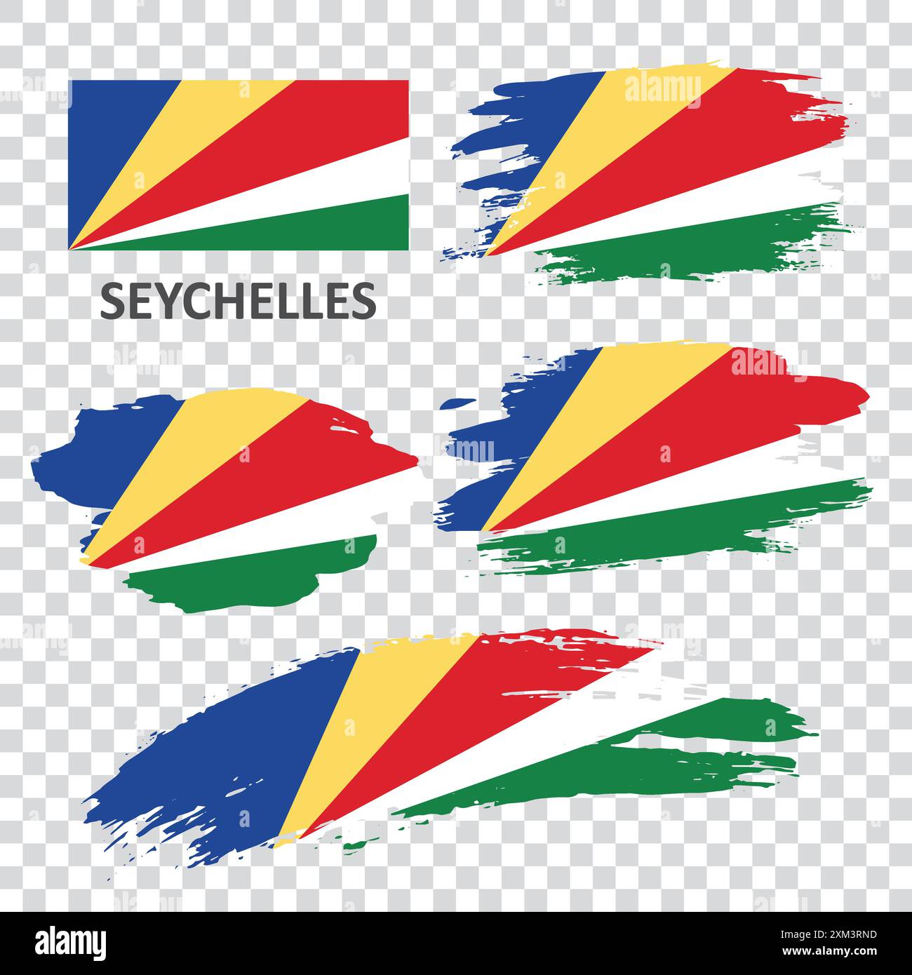 Set of flags of Seychelles Stock Vector Image & Art - Alamy