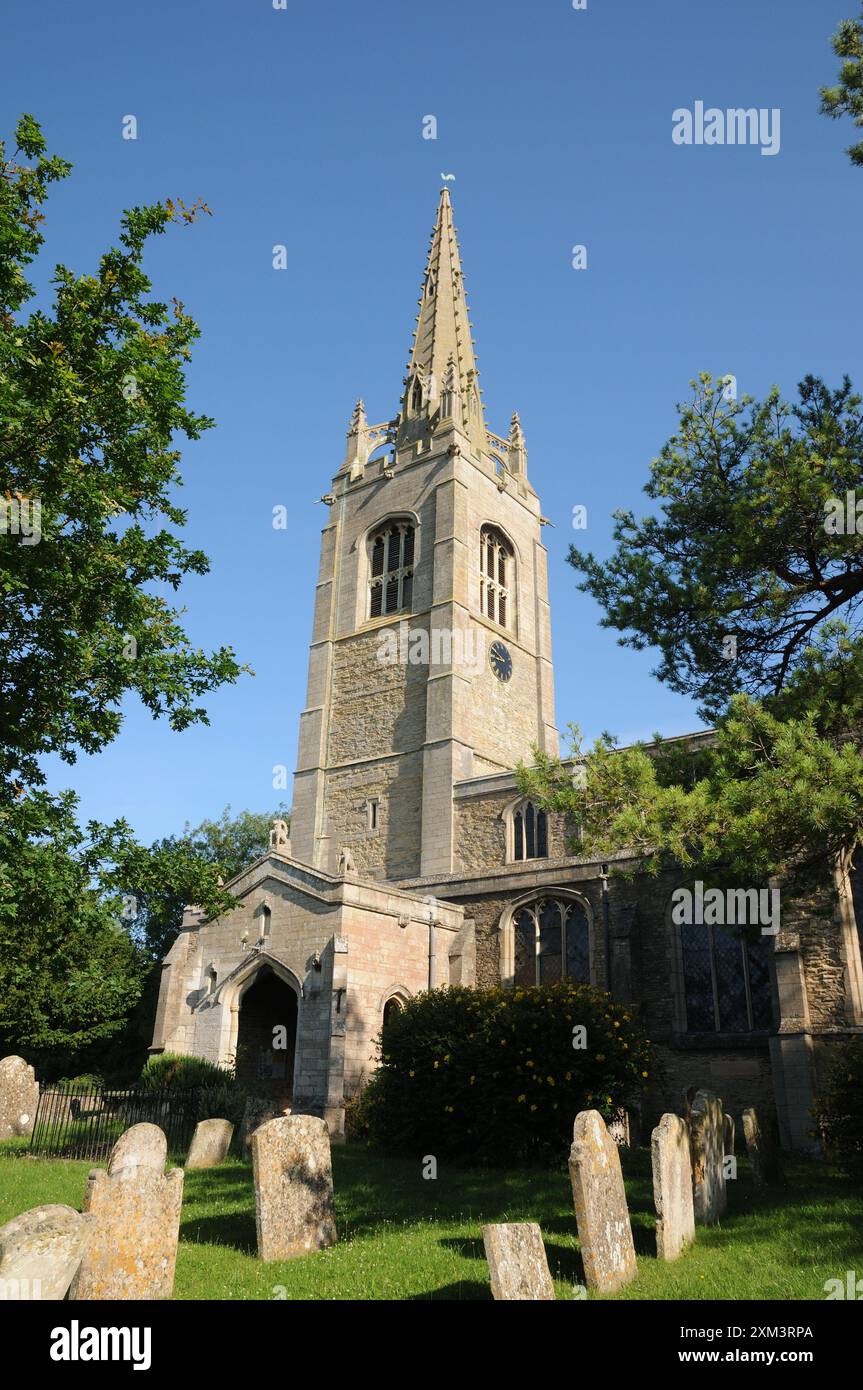 St Peter;s Church, Yaxley, Cambridgeshire Stock Photo - Alamy