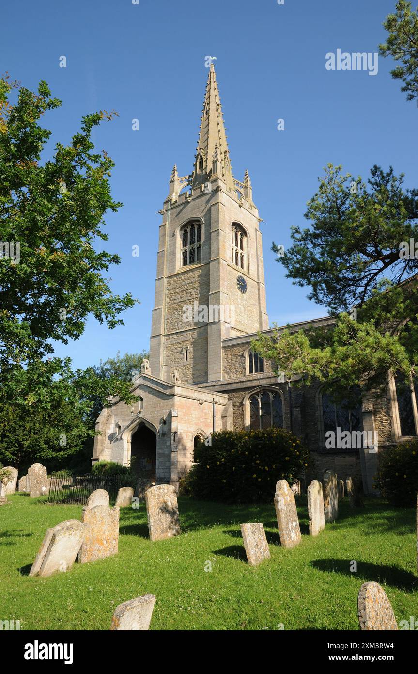 St Peter;s Church, Yaxley, Cambridgeshire Stock Photo - Alamy