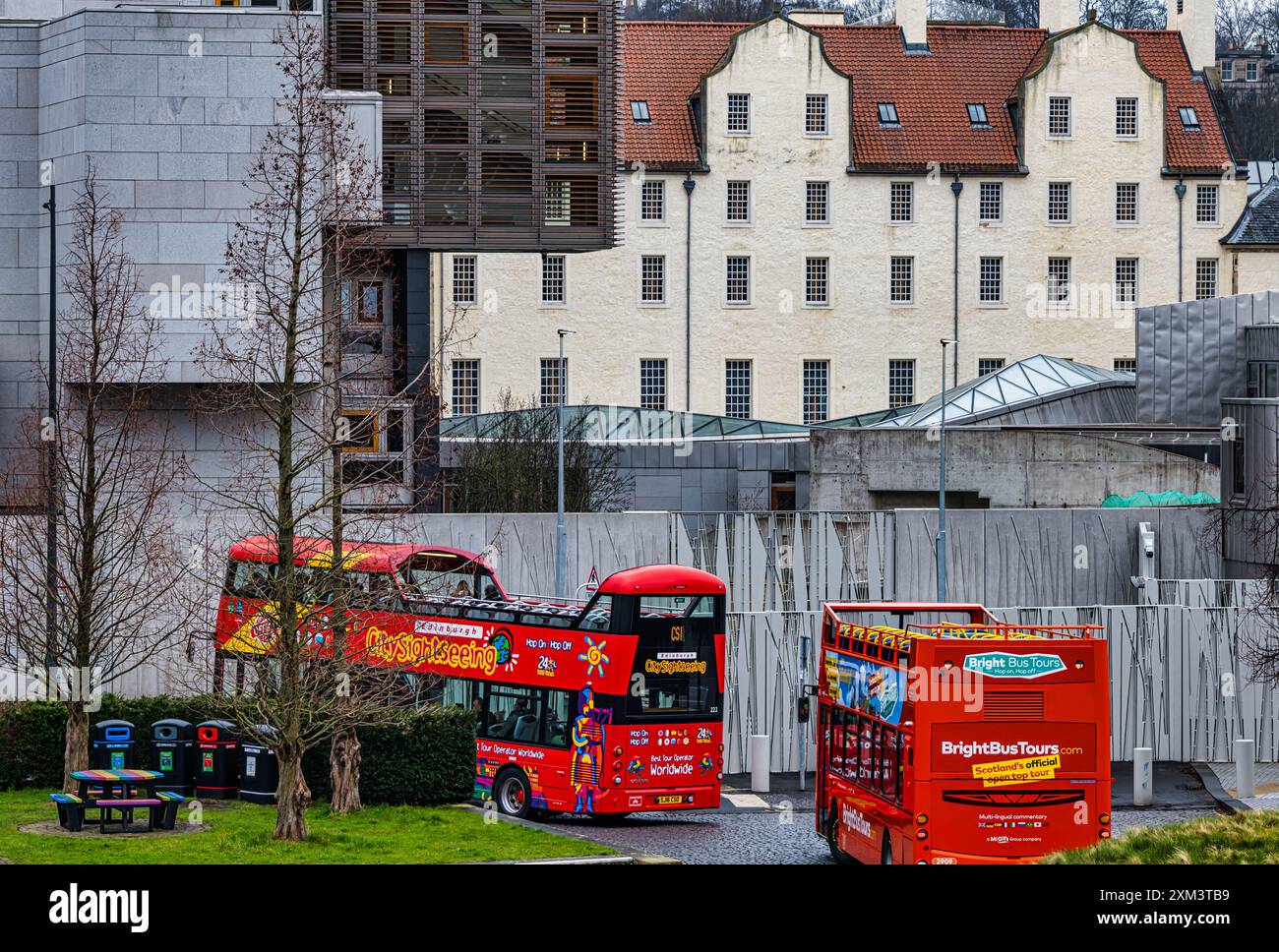 Queensberry House, old part of Scottish Parliament, Holyrood, Edinburgh ...