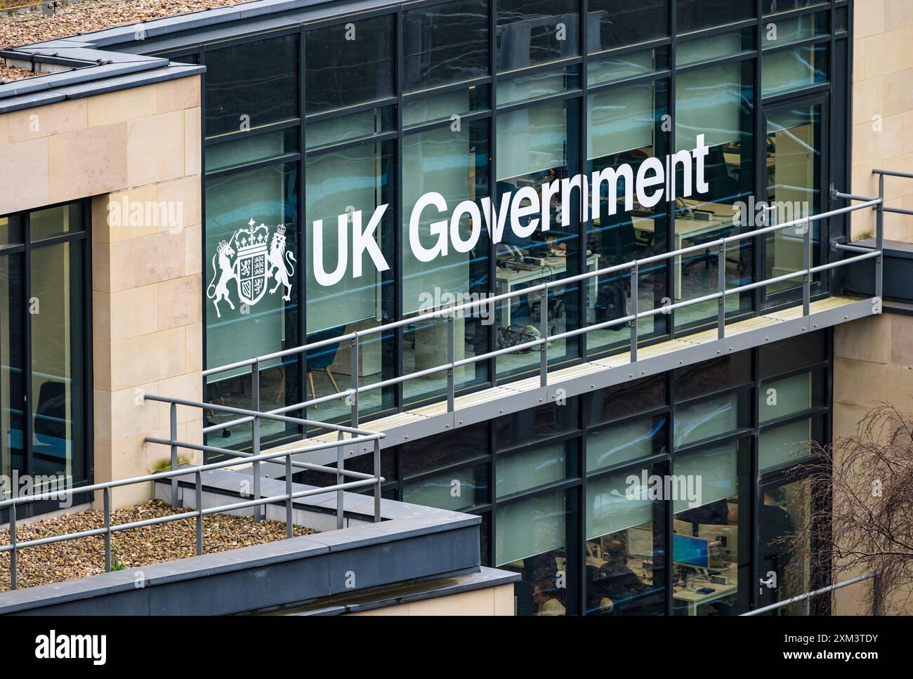 UK Government building, Edinburgh, Scotland, UK Stock Photo - Alamy