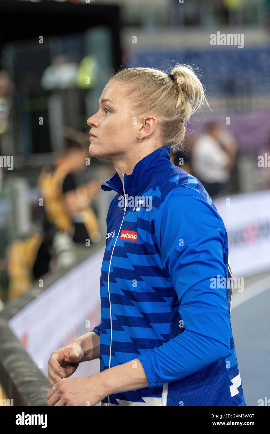 Wilma Murto (Finland), pole vault women final at the European Athletics ...