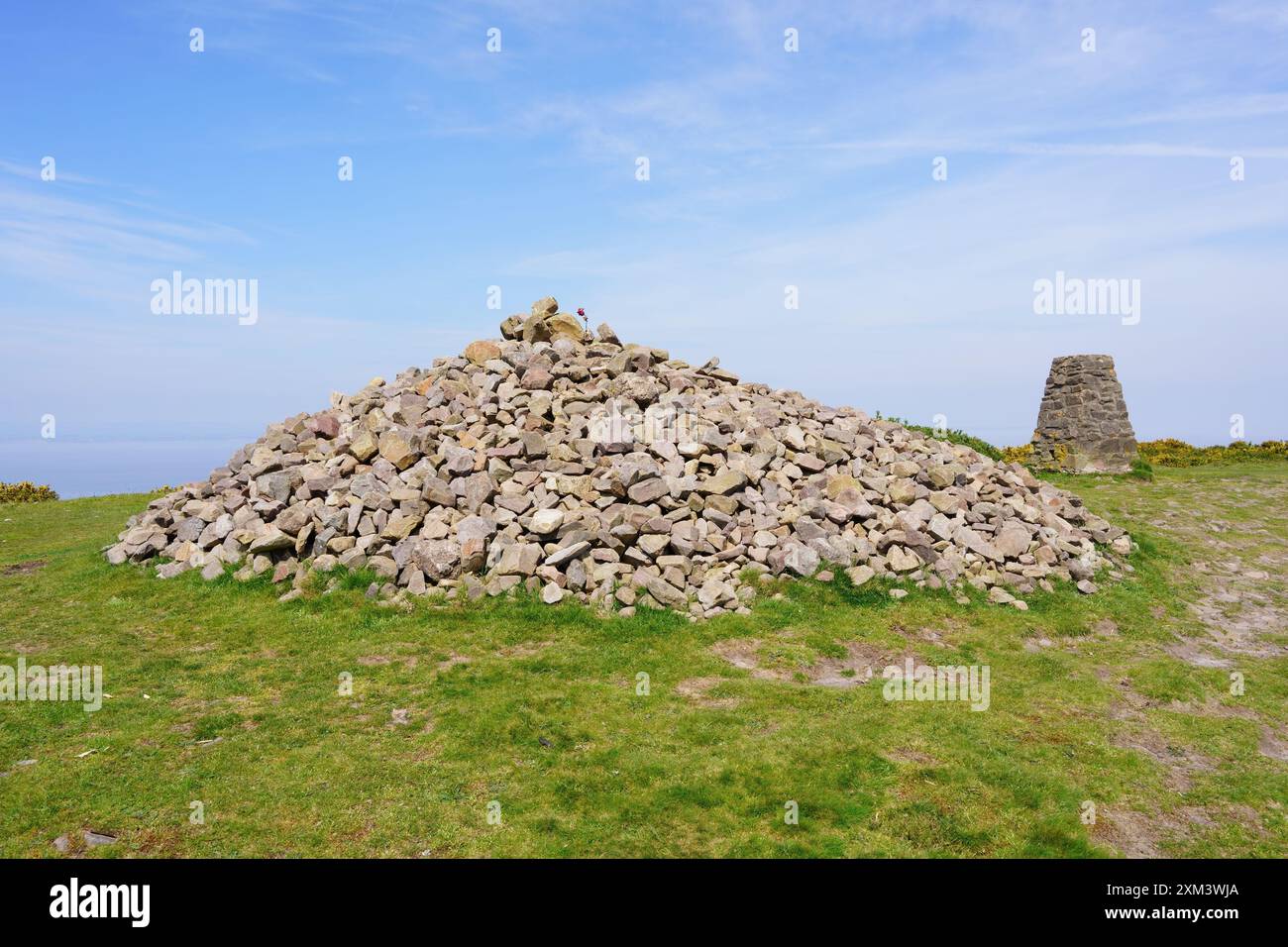 Selworthy Beacon, Selworthy Hill. Exmoor National Park, Somerset ...