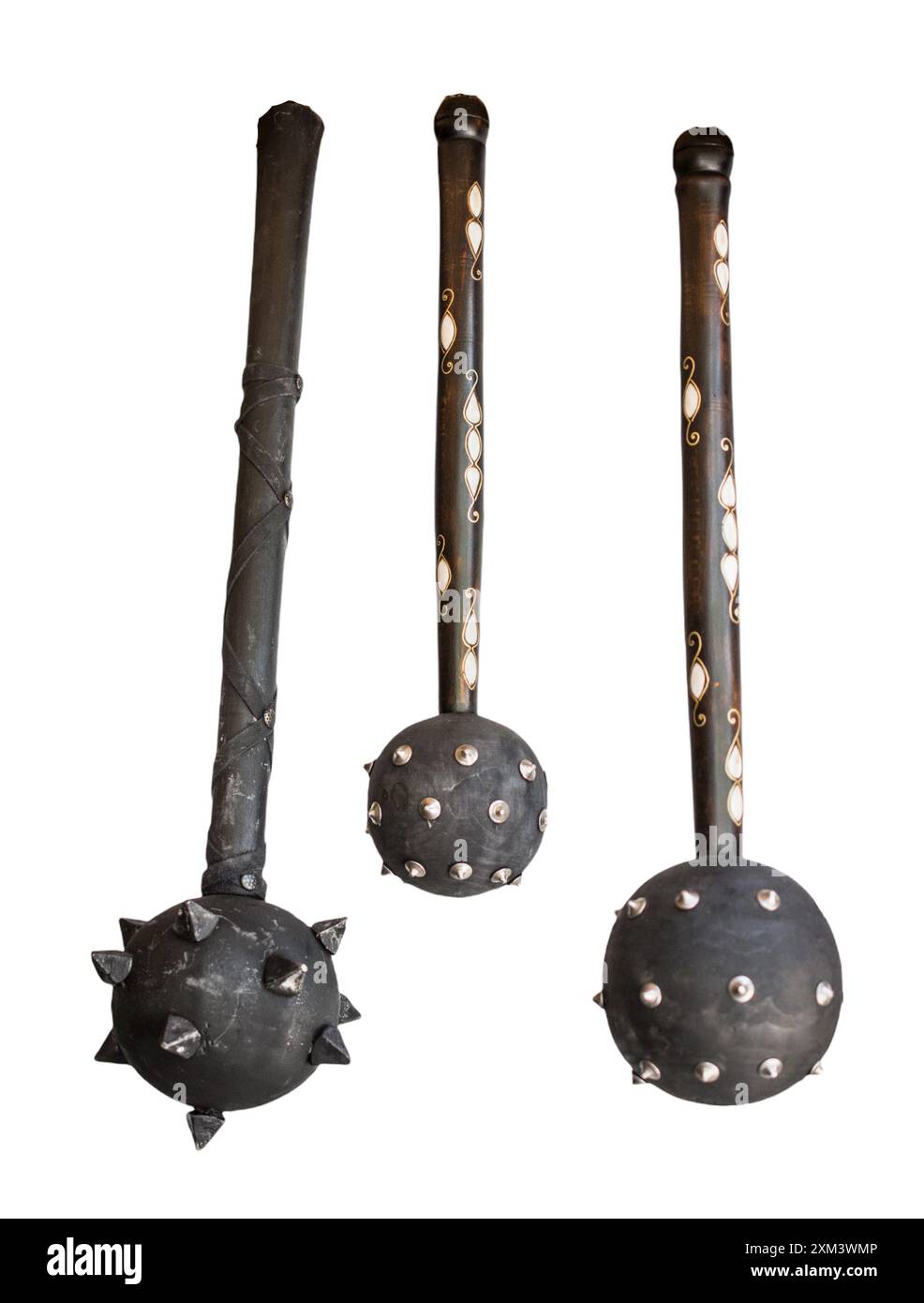 Ottoman style decorative mace isolaed on white background Stock Photo ...