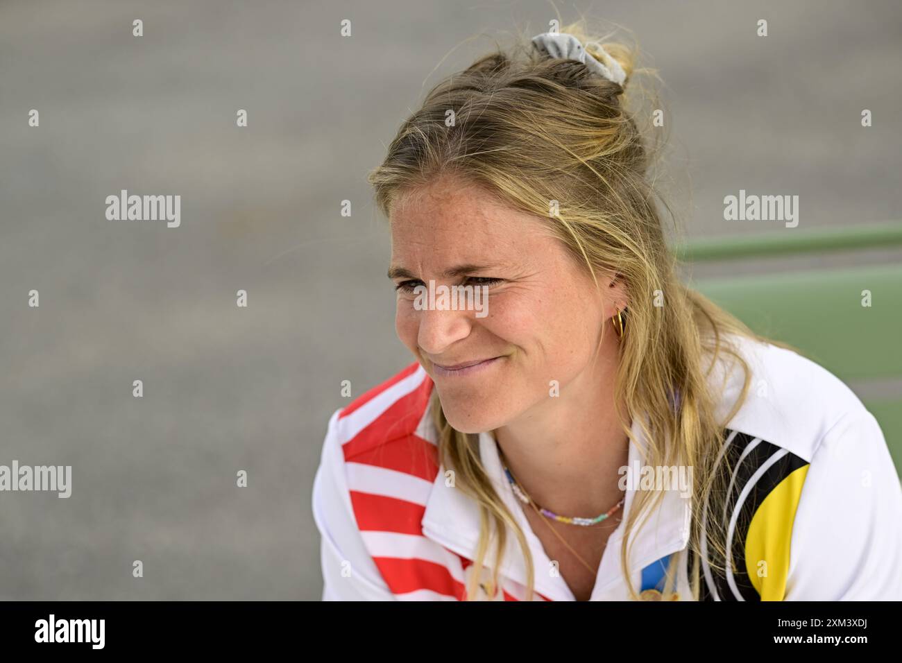 Paris, France. 25th July, 2024. Red Panthers' Alix Gerniers pictured ...