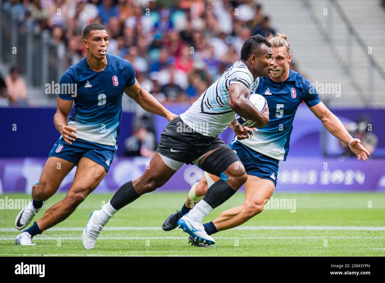 Jerry Tuwai (Fiji), Rugby Sevens, Men's Pool C between Fiji and France ...