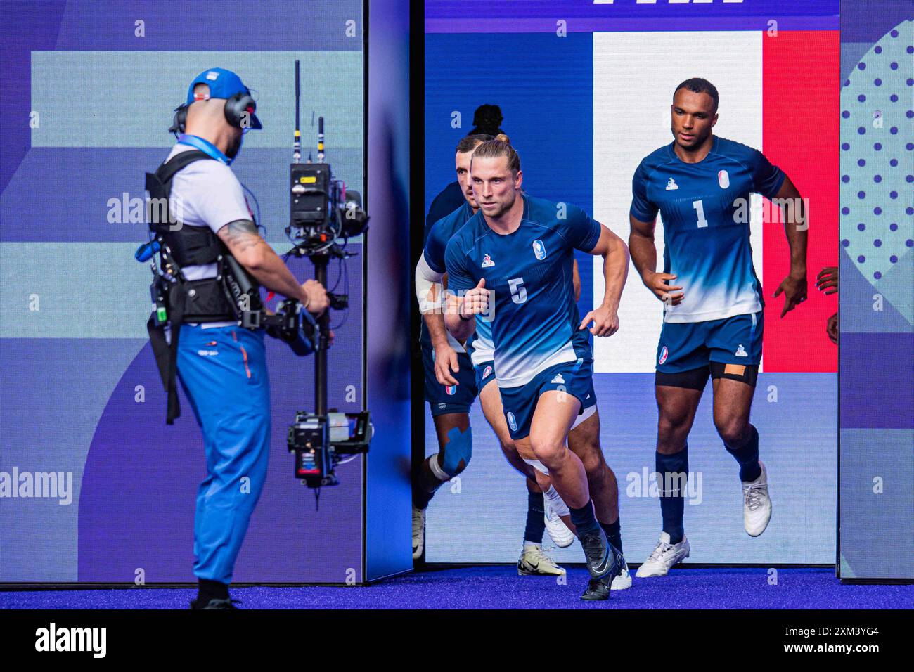 Stephen Parez Edo Martin (France) and Varian Pasquet (France), Rugby ...