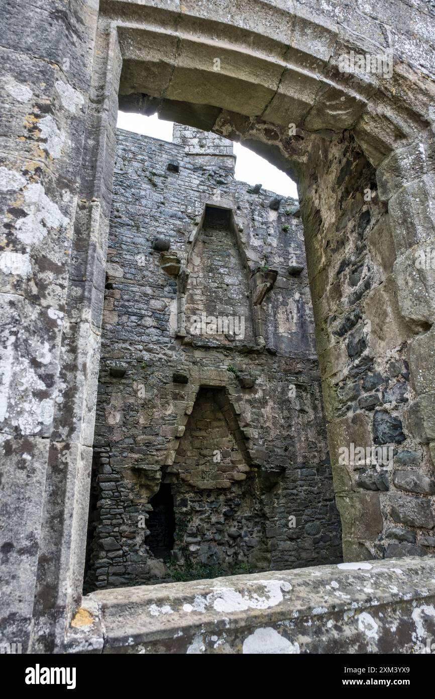 Prison tower in harlech castle hi-res stock photography and images - Alamy