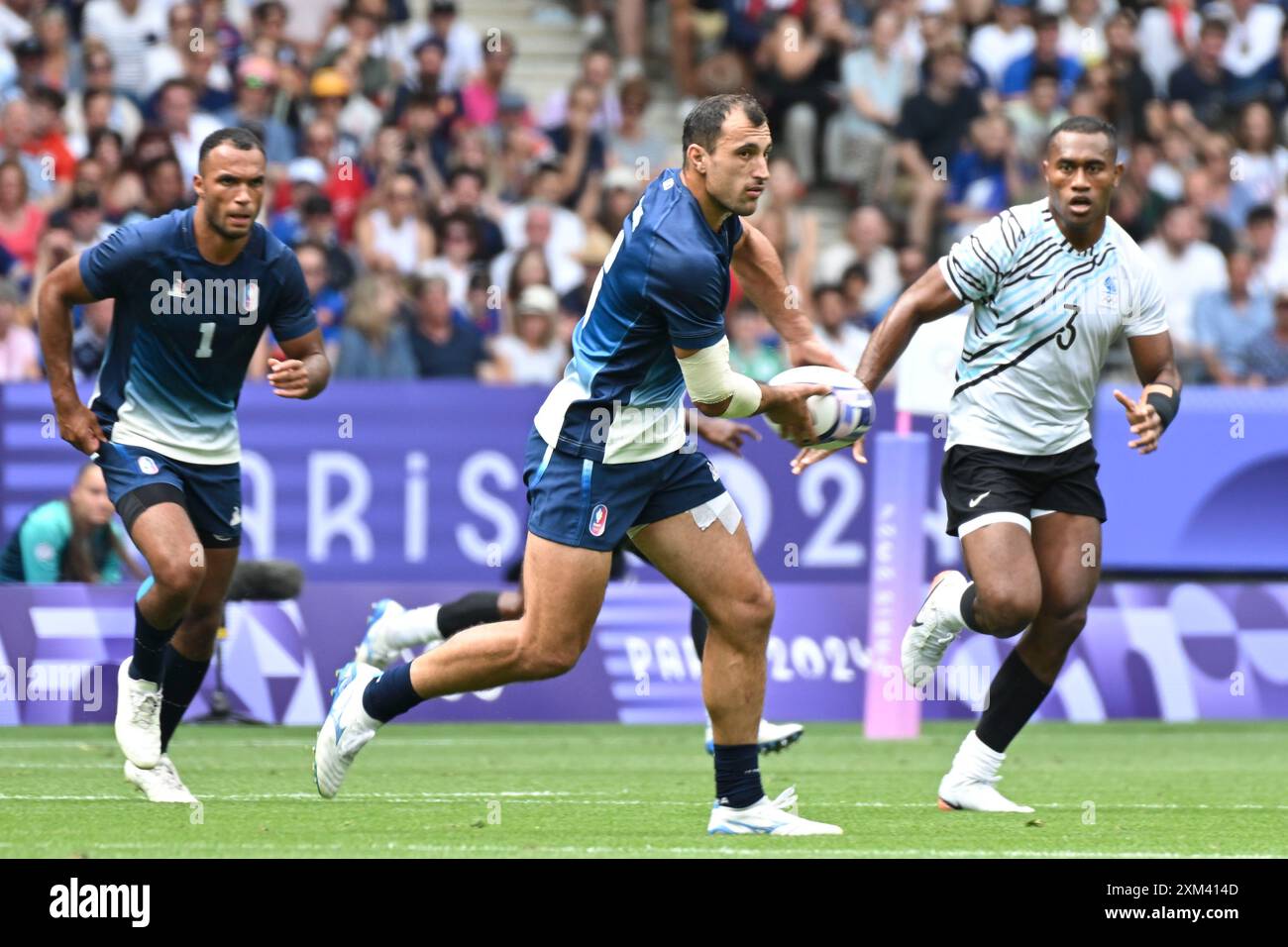 Rugby paris 2024 fiji hi-res stock photography and images - Alamy