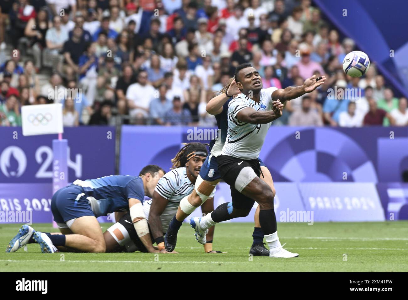 Jerry Tuwai (Fiji), Rugby Sevens, Men's Pool C between Fiji and France ...