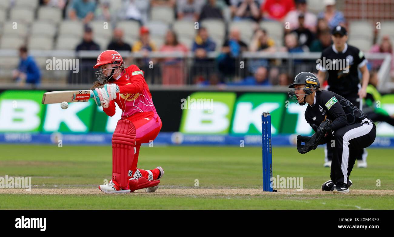 25th July 2024; Old Trafford Cricket Ground, Manchester, England; The ...