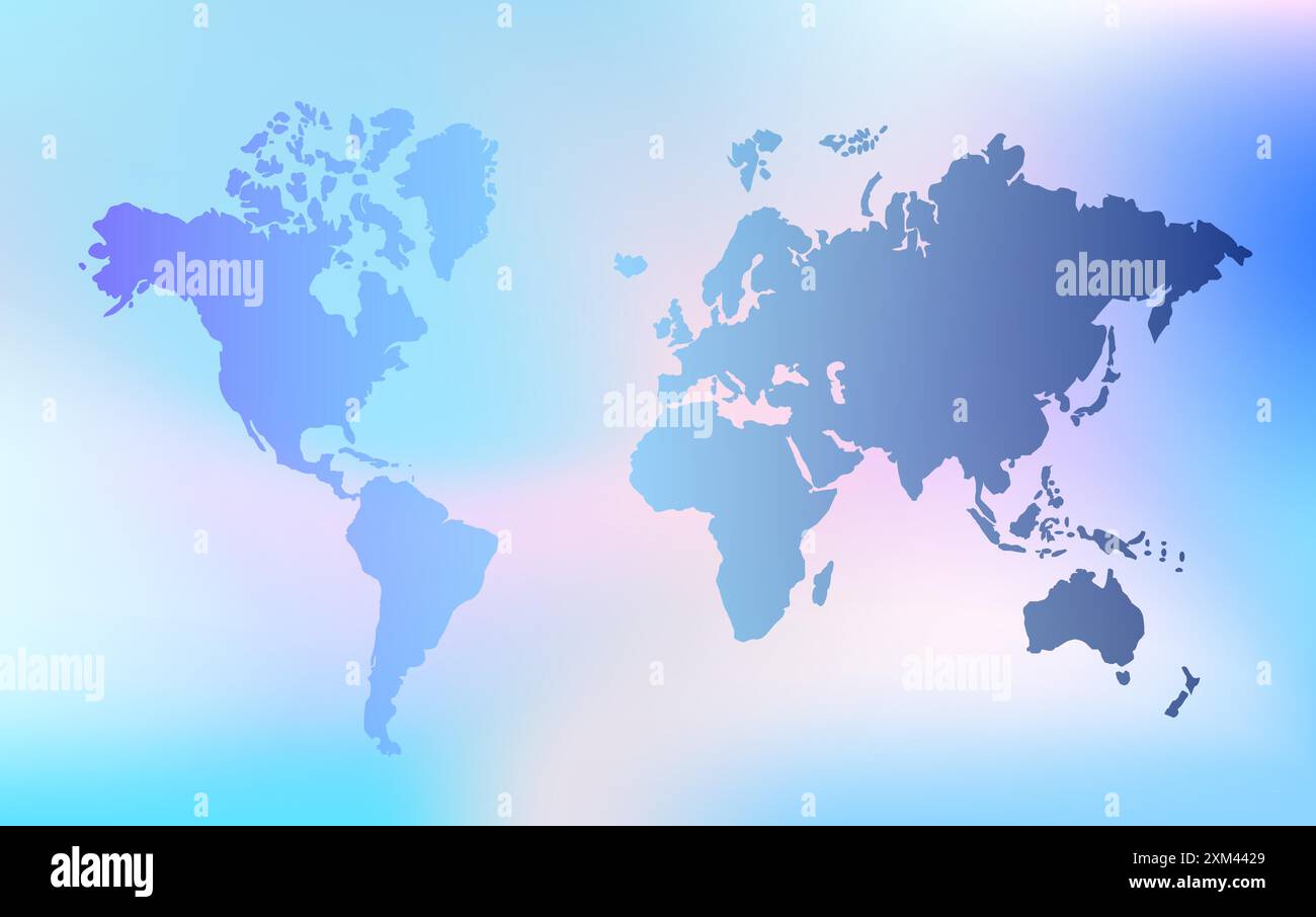 Map of the world, abstract background Stock Vector Image & Art - Alamy