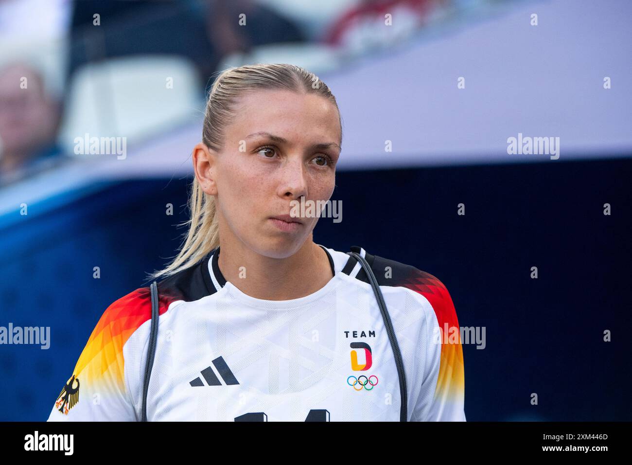 Elisa Senß (Deutschland, #14), FRA, Olympische Spiele Paris 2024, Fussball Frauen, Deutschland ...