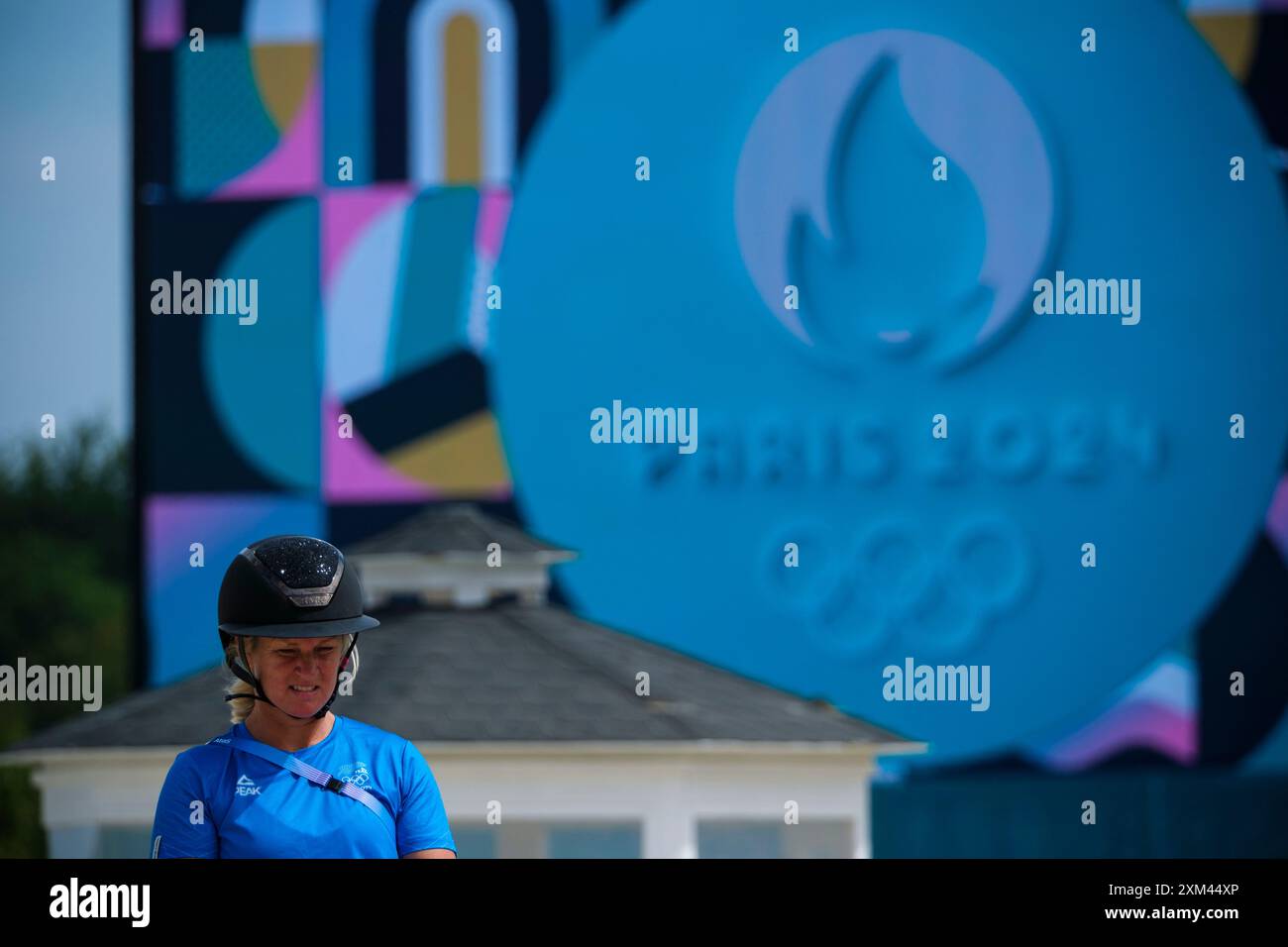 Jonelle PRICE riding HIARADO, Equestrian trainning session during the ...