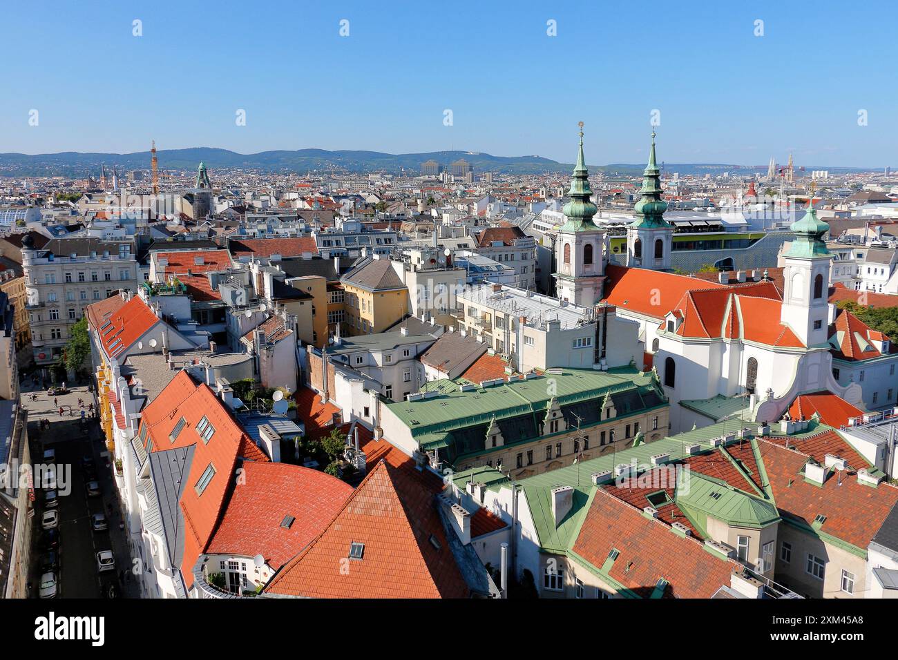 Wien panorama hi-res stock photography and images - Alamy