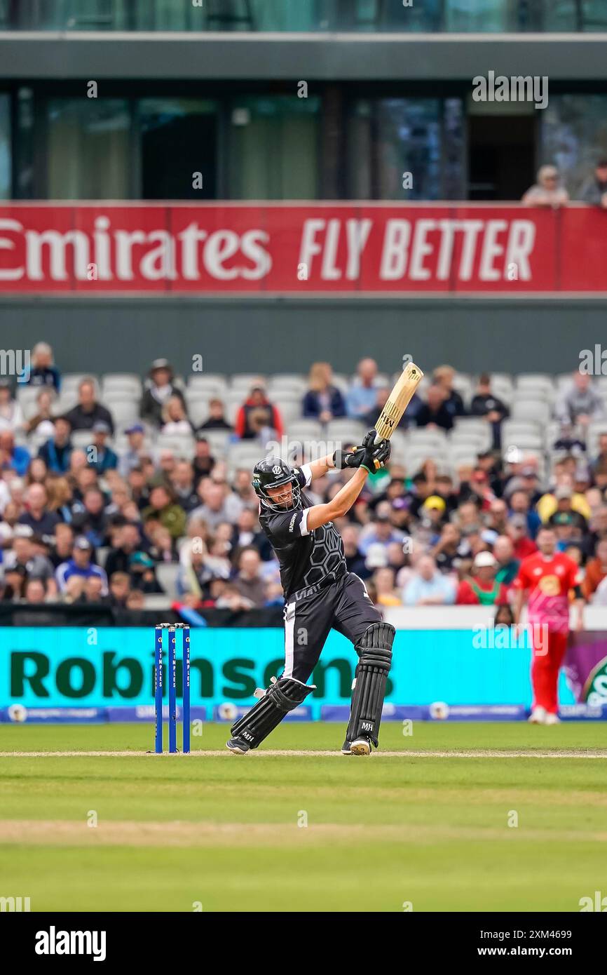 Old Trafford, Machester UK. Thursday 25th July, 2024. The Hundred ...