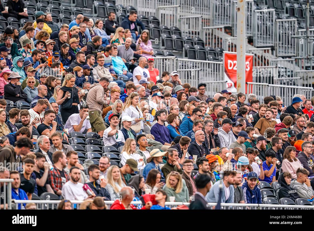 Old Trafford, Machester UK. Thursday 25th July, 2024. The Hundred ...