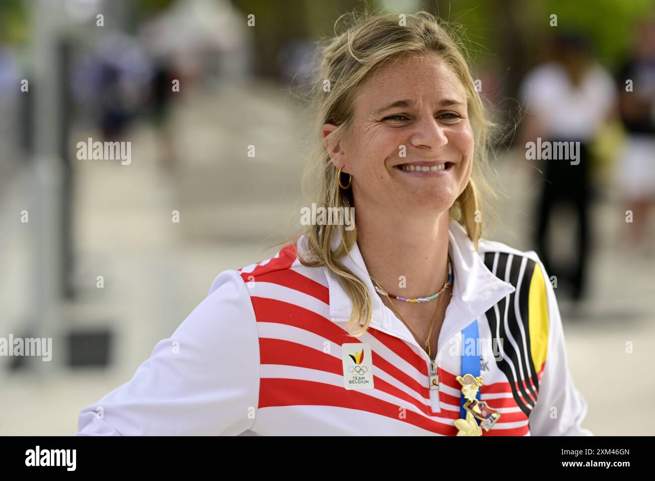 Paris, France. 25th July, 2024. Red Panthers' Alix Gerniers pictured ...