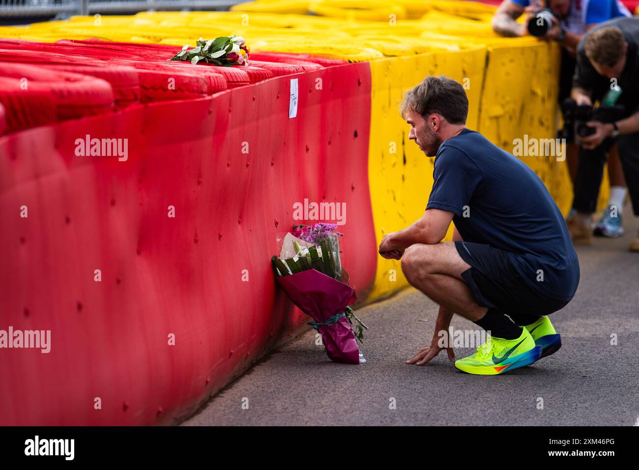 Anthoine Hubert memorial, GASLY Pierre (fra), Alpine F1 Team A524 ...