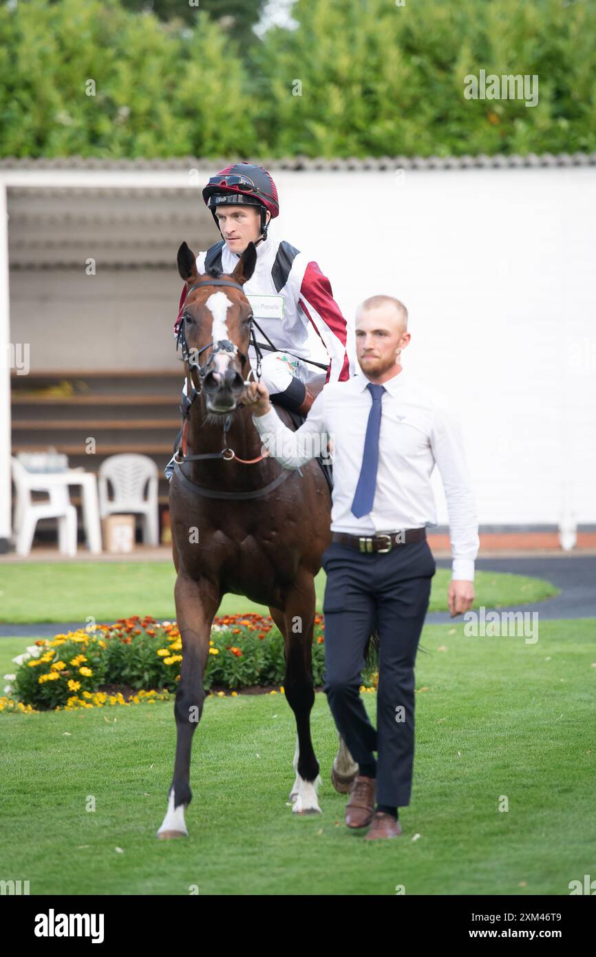 Windsor, Berkshire, UK. 22nd July, 2024. Horse Bona Fortuna ridden by ...