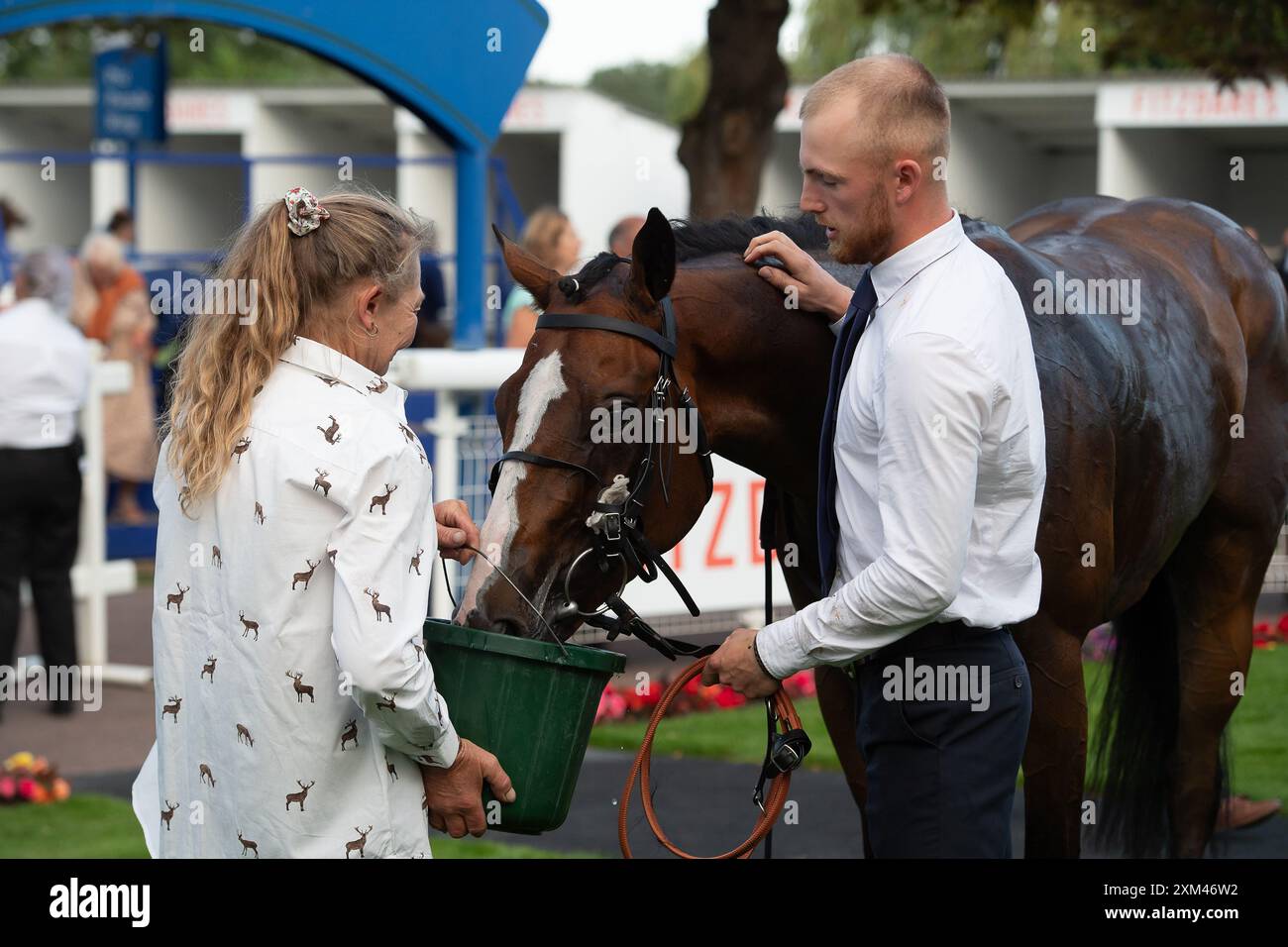 Windsor, Berkshire, UK. 22nd July, 2024. Horse Bona Fortuna ridden by ...