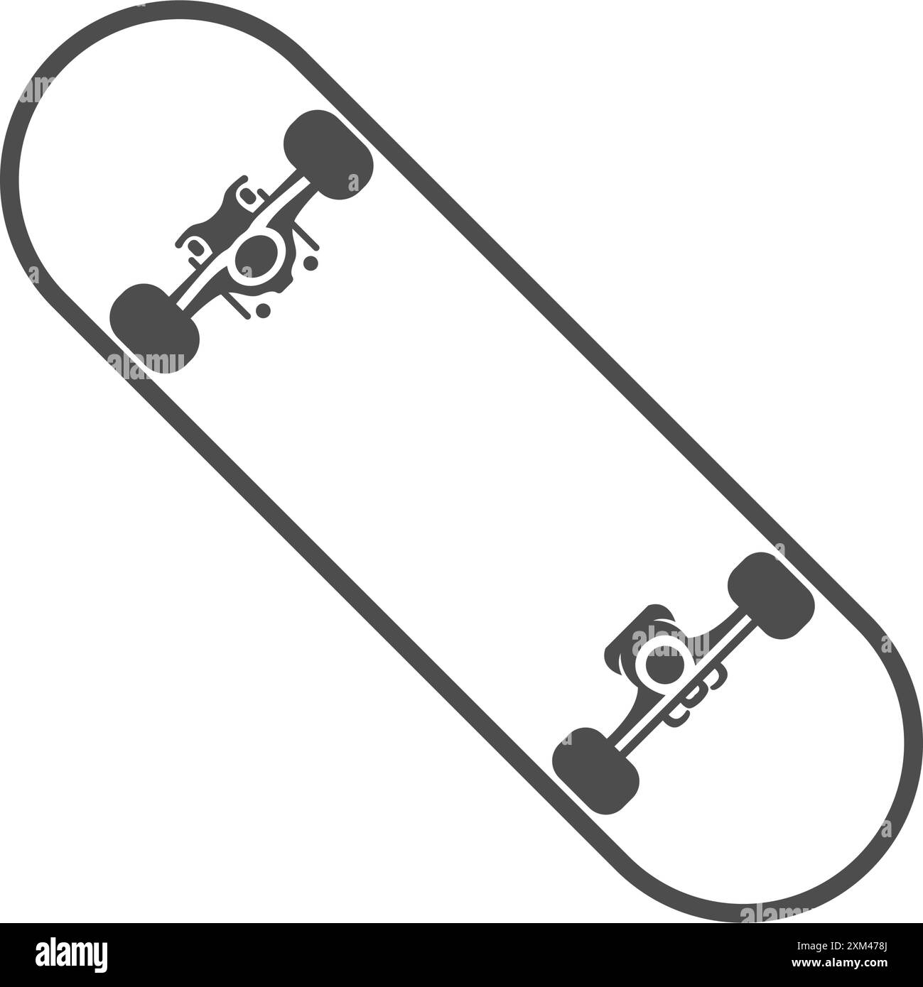 Skateboard icon logo design illustration Stock Vector Image & Art - Alamy