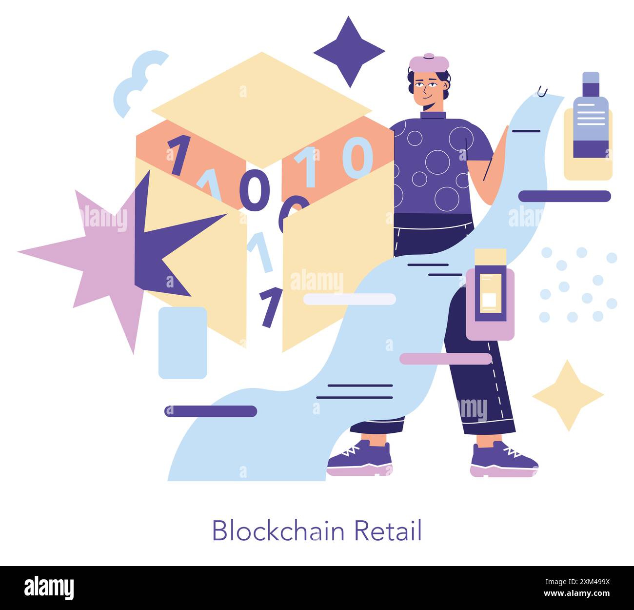 Digital transformation of supply chain Stock Vector Images - Alamy