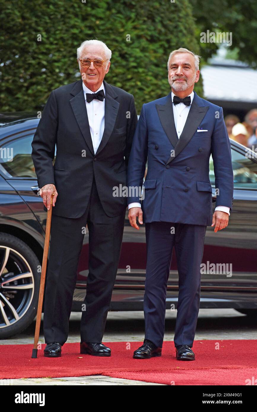 Franz Herzog von Bayern sein Lebensgefährte Thomas Greinwald bei der ...