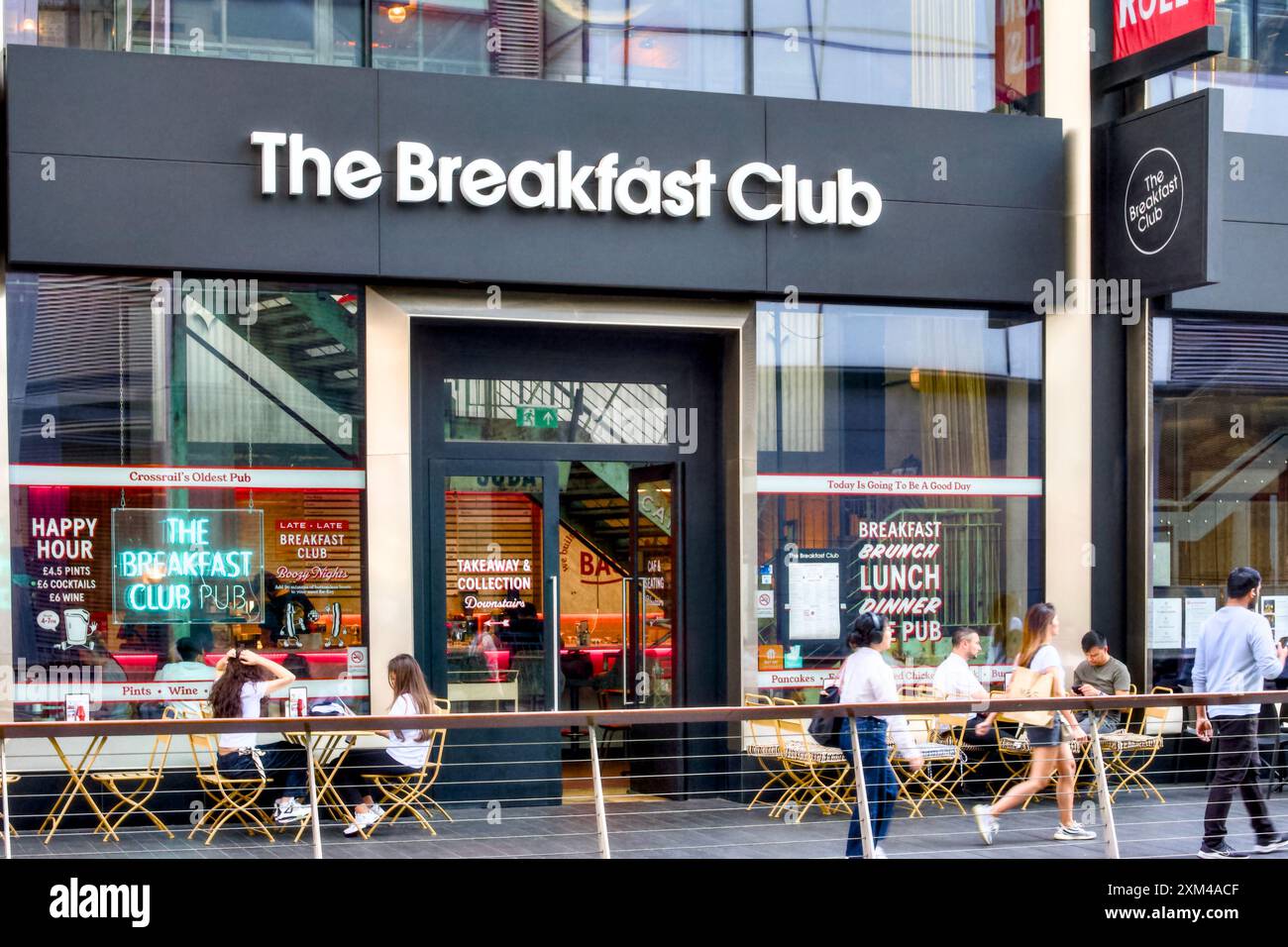 The Breakfast Club, Crossrail Place, Canary Wharf, Borough Of Tower ...