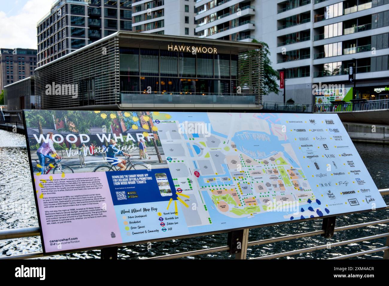 Wood Wharf, Canary Wharf’s New Neighbourhood, Borough Of Tower Hamlets ...