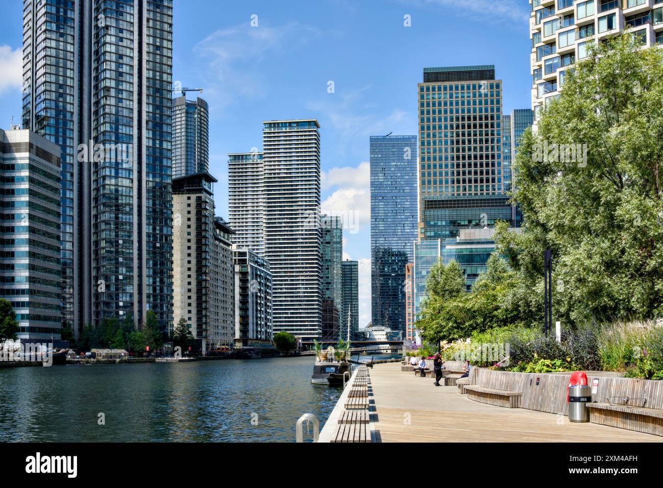 South Quay Plaza High Ride Buildings, Canary Wharf, Borough Of Tower ...