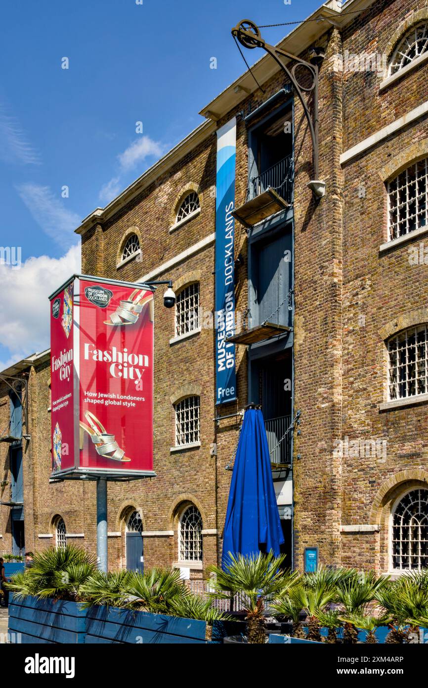 Museum Of London Docklands, West India Quay, Borough Of Tower Hamlets ...