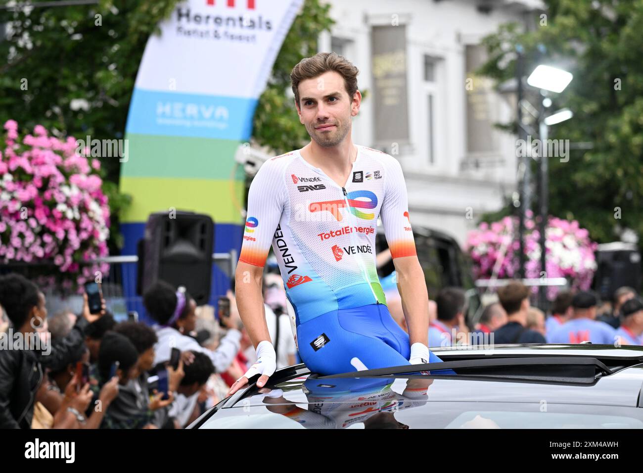 Herentals, Belgium. 25th July, 2024. Belgian Steff Cras of ...