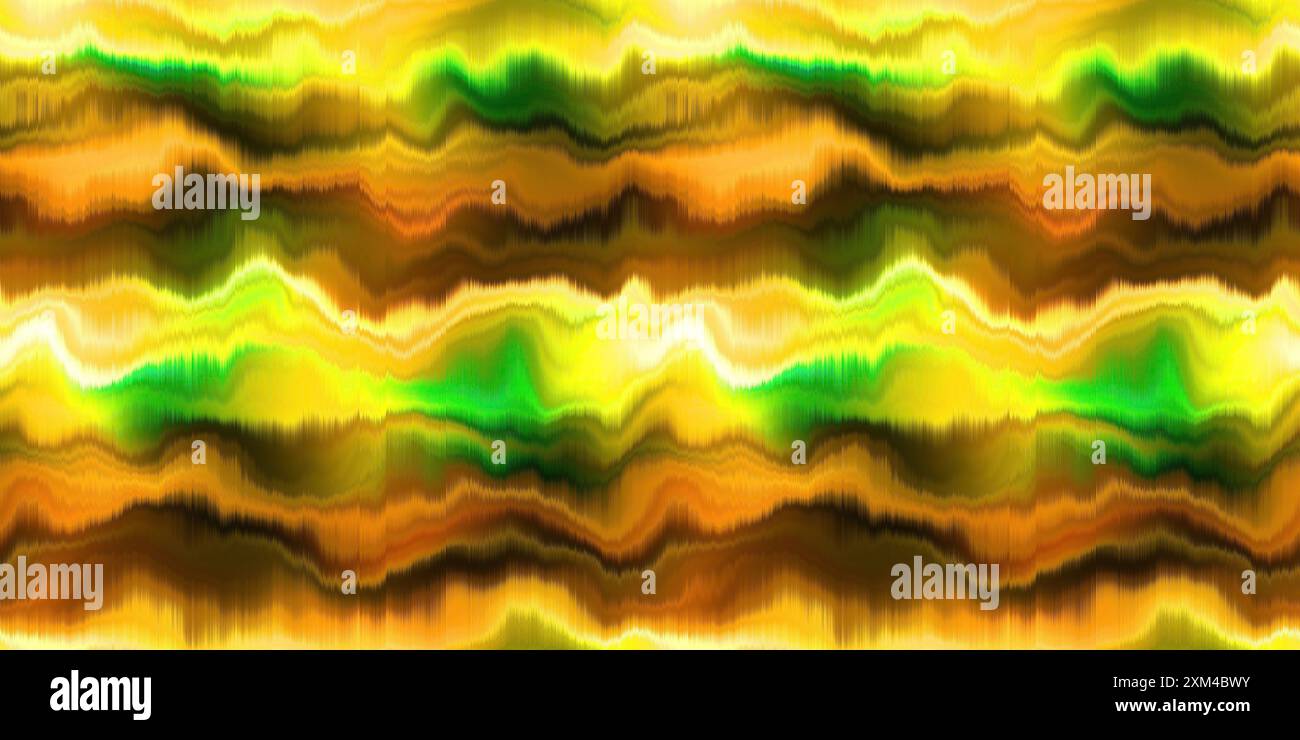 Blurry silk moody horizontal stripe texture border background. Wavy ...