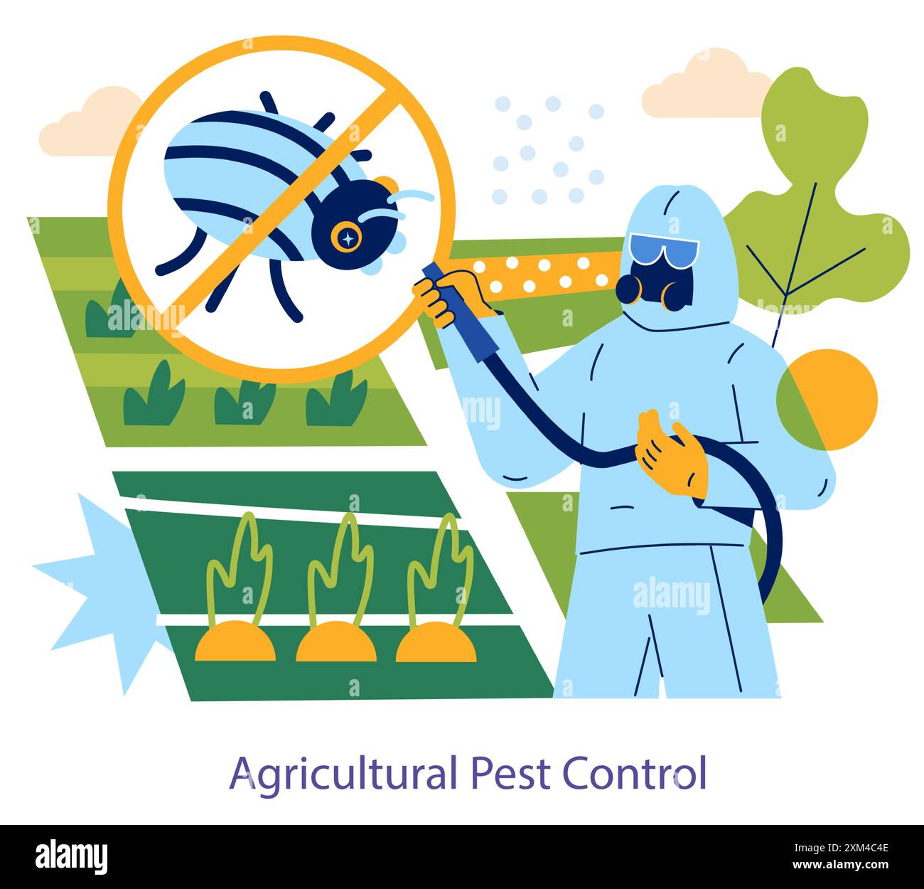 Applies herbicide Cut Out Stock Images & Pictures - Alamy