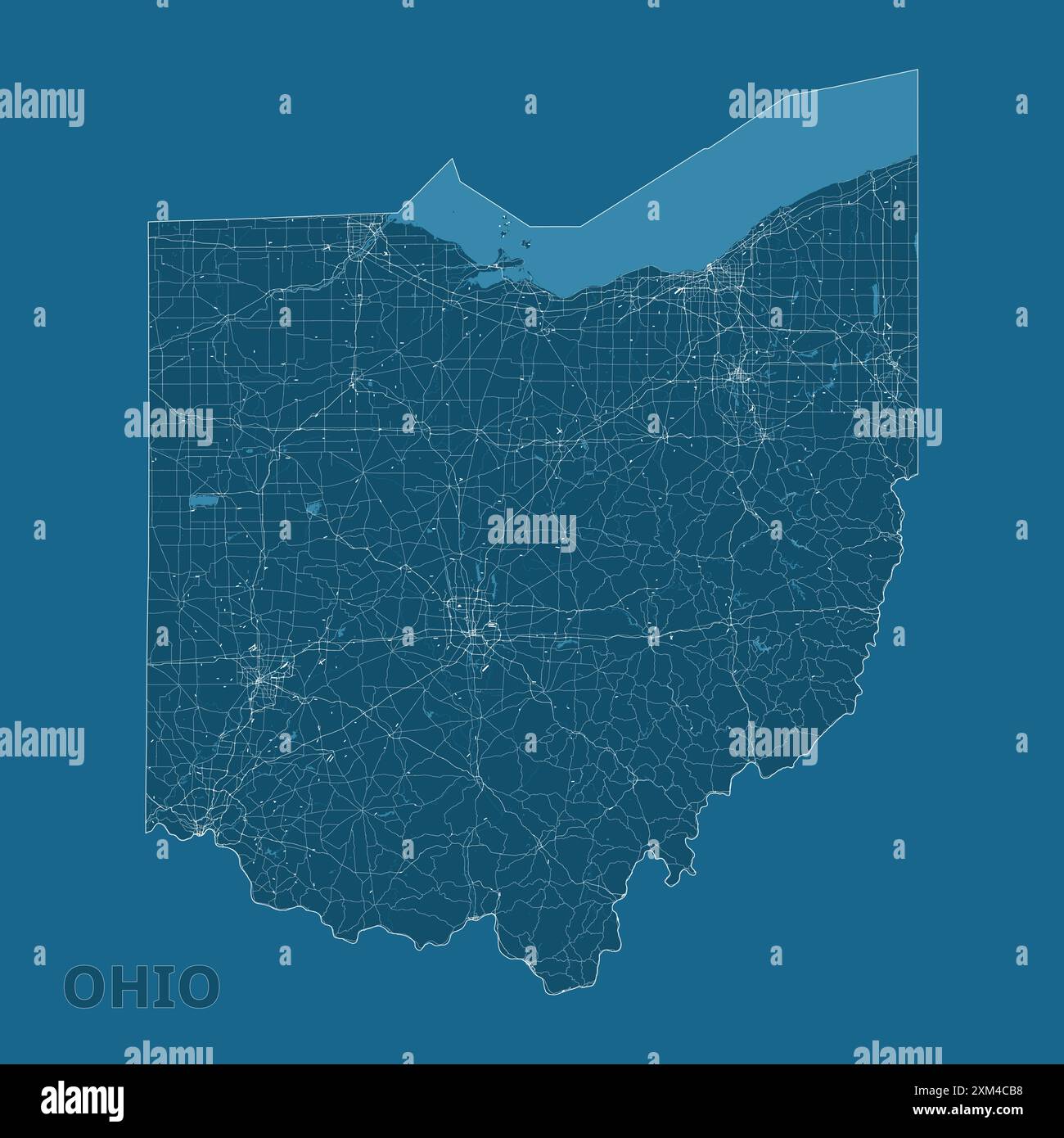 Ohio transportation Stock Vector Images - Alamy