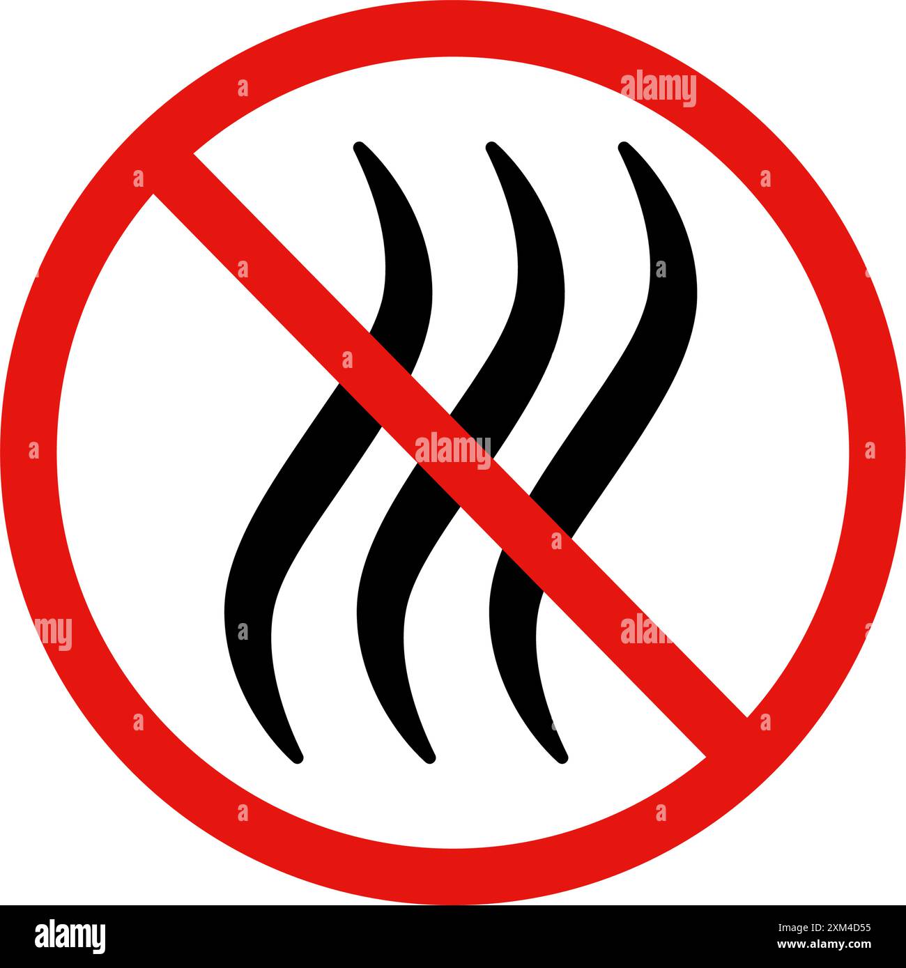 Anti bad smell icon. Odor control label. Forbidden flavors symbol ...