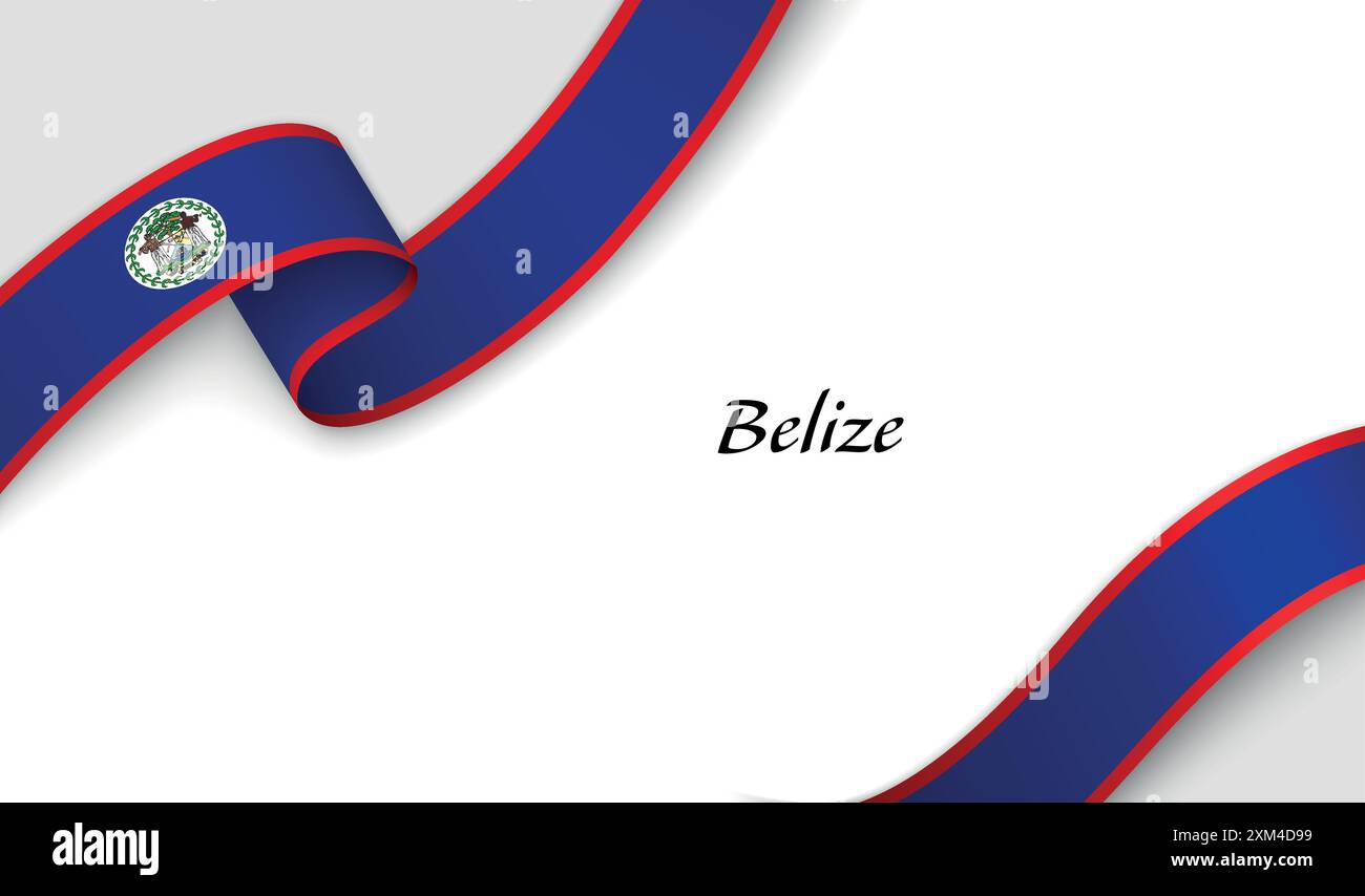 White background belize Stock Vector Images - Alamy