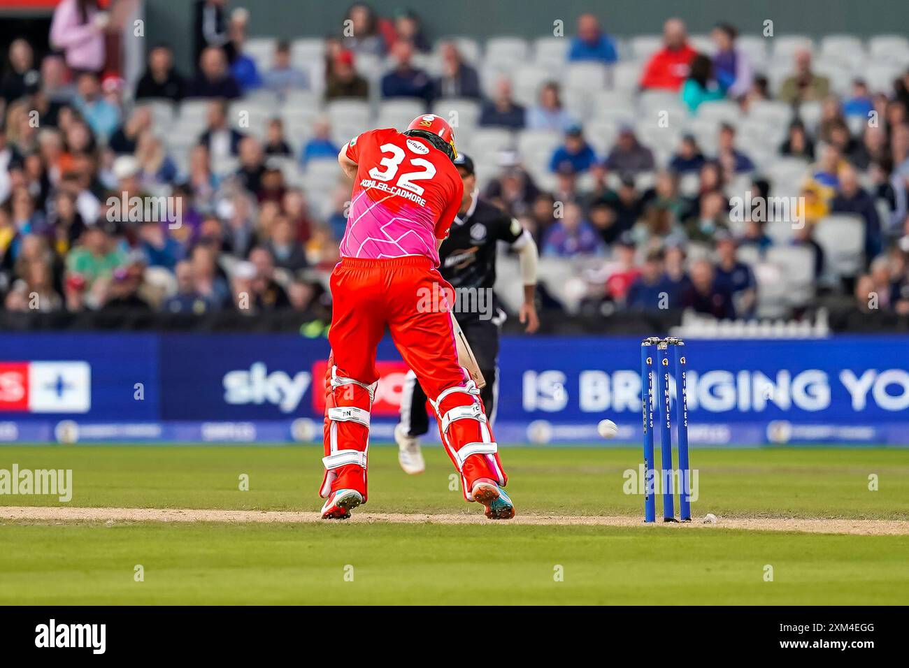 Old Trafford, Machester UK. Thursday 25th July, 2024. The Hundred ...